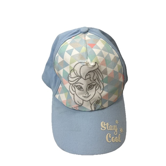 Disney | Accessories | Disney Parks Youth Frozen Elsa Hat Cap Stay Cool ...